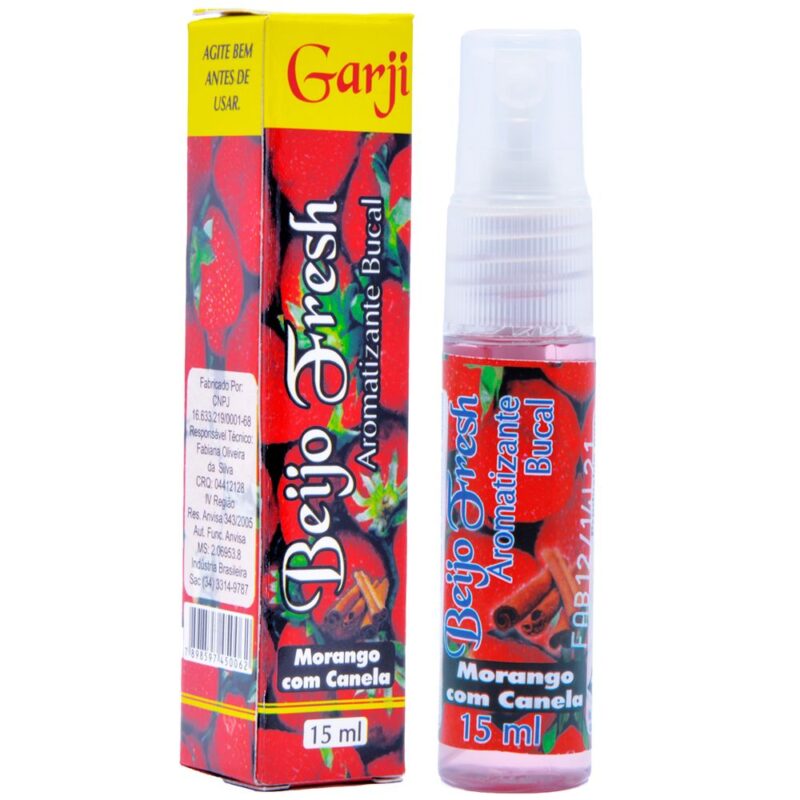 Aromatizante bucal Fresh 15ml - Garji - Marcasexy Sexshop atacado