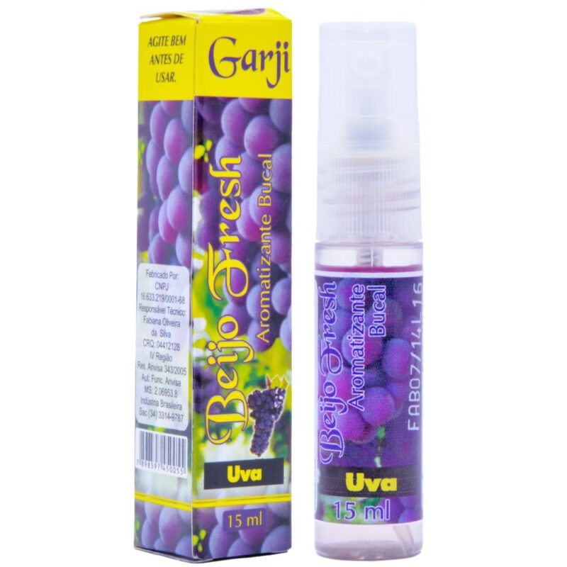 Aromatizante bucal Fresh 15ml - Garji - Marcasexy Sexshop atacado
